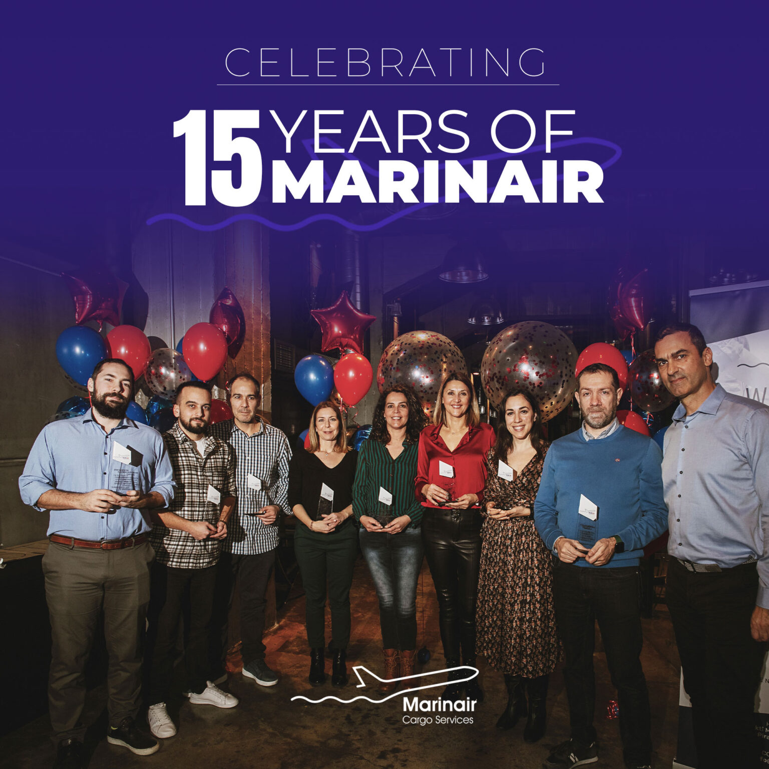 15th anniversary of Marinair Cargo Services Ltd - Marinair Cargo Services