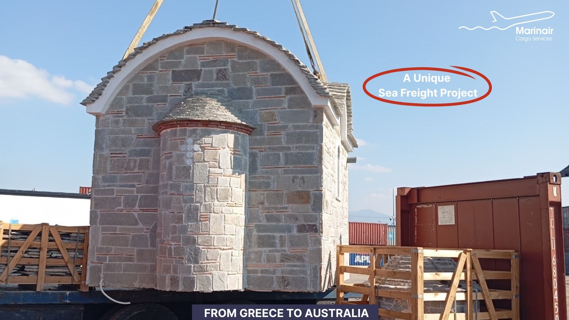 Project Cargo Sea Freight Greece–Australia | Marinair - Marinair Cargo ...